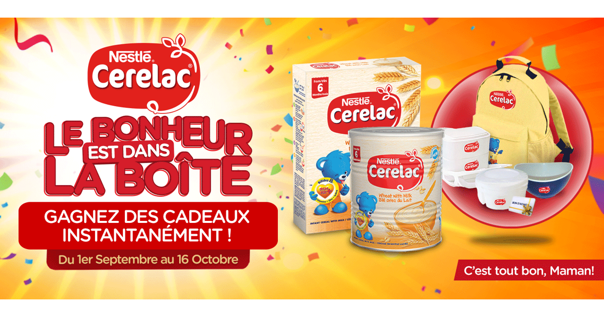 Cerelac Back to School - Promotions | Baby and Me - Ghana